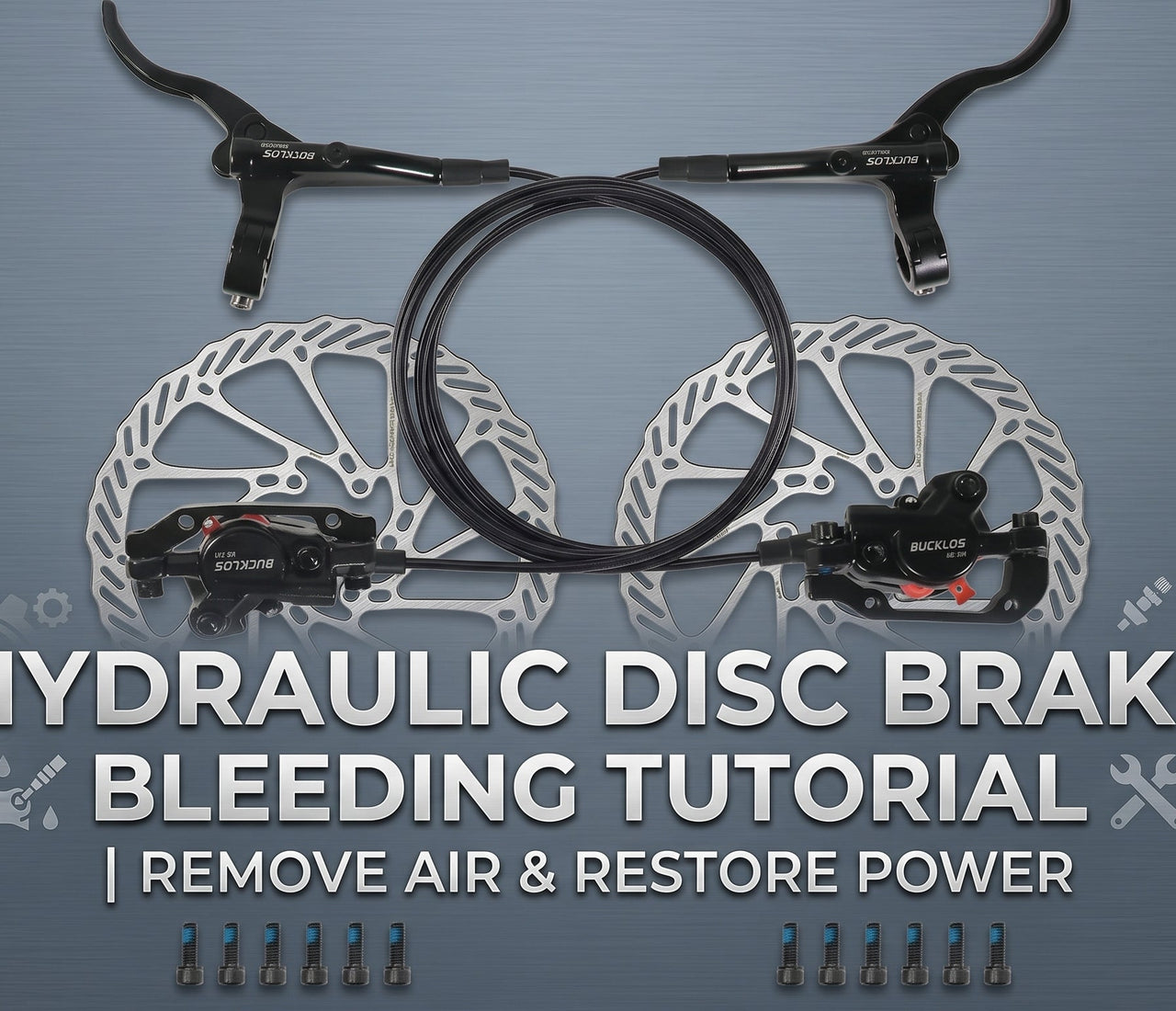 Hydraulic Disc Brake Bleeding Tutorial | Remove Air & Restore Power ...