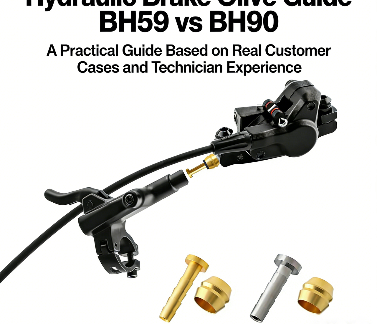 SHIMANO BH59 vs BH90 Olive brake head: Which Brake Olive Fits Your Bik ...