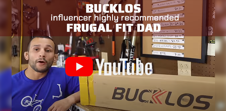 BUCKLOS Cycling: High Quality Suspension Fork, Carbon Wheels...