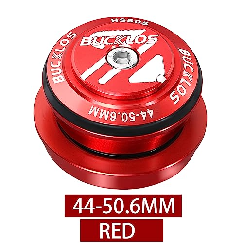 BUCKLOS 1-1/8 Bike Headset MTB Bearings Threadless 34 44 44-50.6 44-5